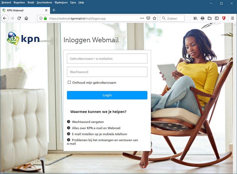 Inloggen Webmail Inloggen