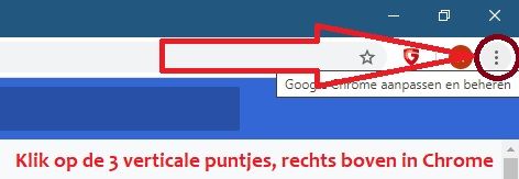 StartNederland.nl als startpagina in Google Chrome